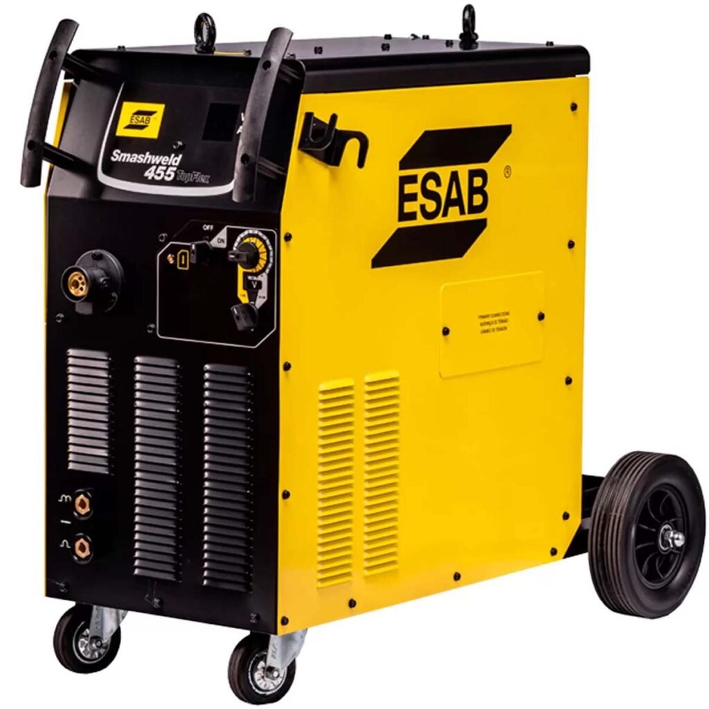Conjunto de solda mig 250a trifásico – smashweld 277x – esab