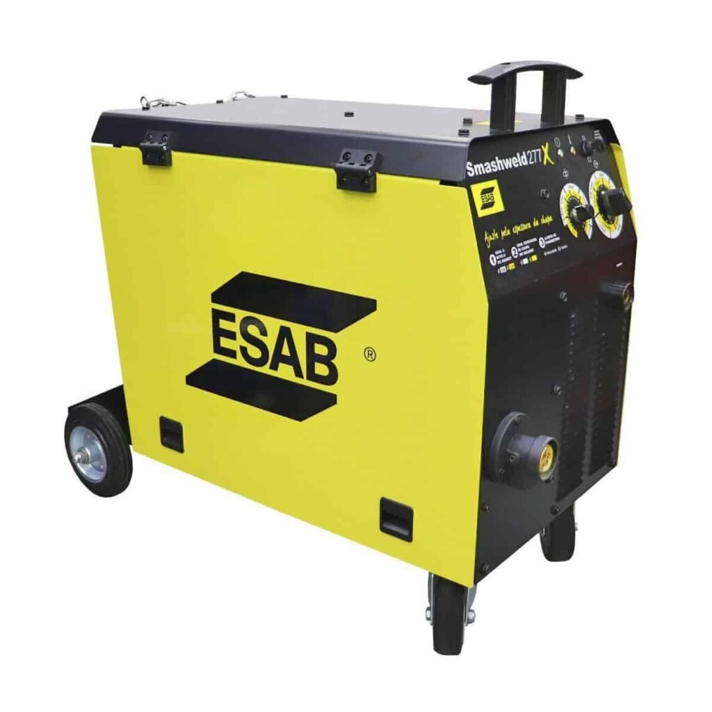 Conjunto de solda mig 250a trifásico – smashweld 277x – esab